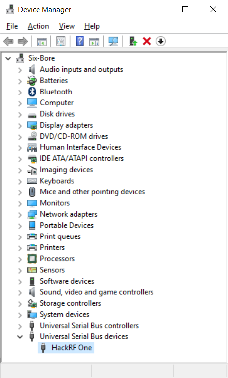 hackRF - Homepage Building From Source Notes